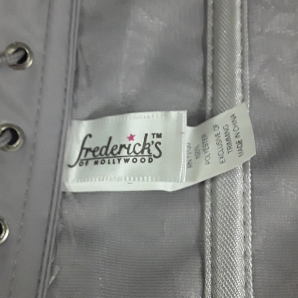 Fredericks Of Hollywood Pace Up Corset - Gem